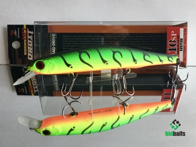 Купить ZipBaits Orbit 110SP цвет 070 Mat Tiger по цене 1450 руб.