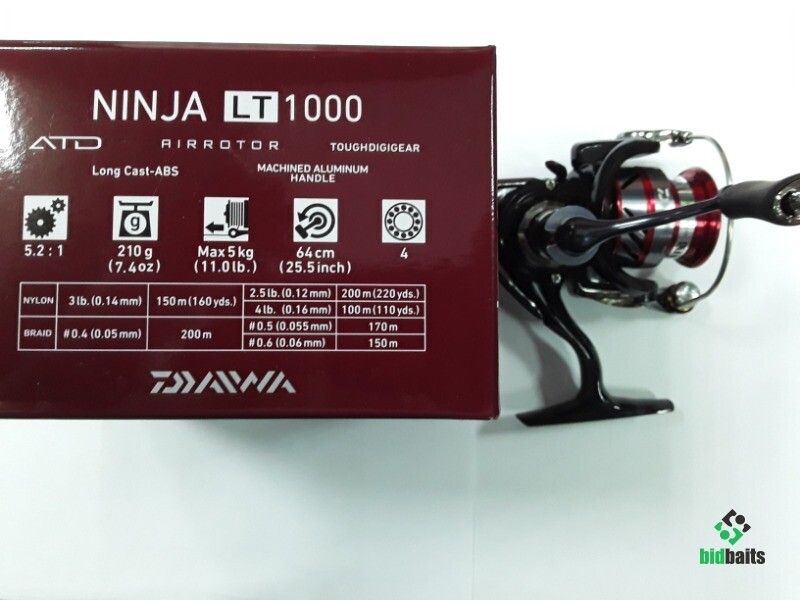 Купить КАТУШКА DAIWA 18 NINJA LT1000 по цене 4300 руб.