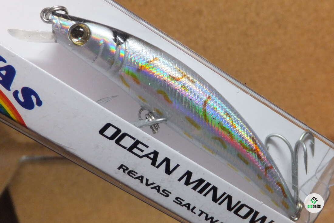 Аукцион A-tec Inc. Reavas Ocean minnow 80F 80mm 7gr Начальная ставка 1 руб.