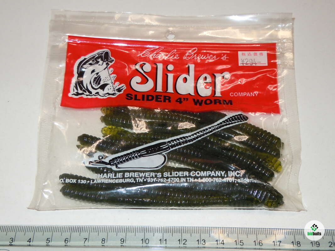 Аукцион Силикон Slider Worm 4" (10шт в пачке) Начальная ставка 1 руб.