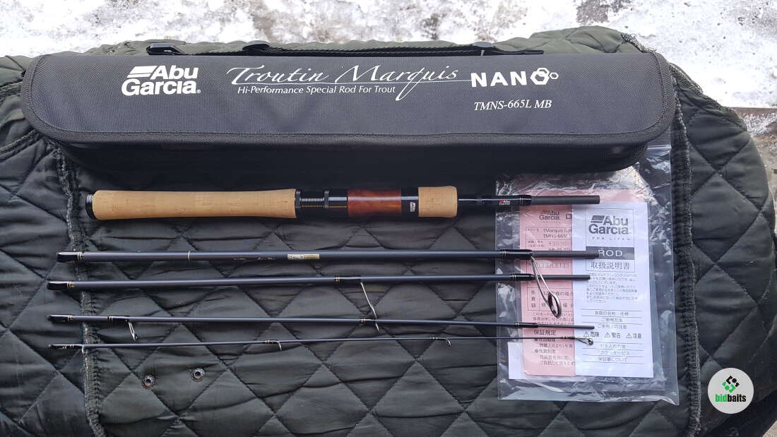 Купить Тревел спиннинг Abu Garcia TMNS-665L MB Troutin Marquis Nano по цене 15100 руб.