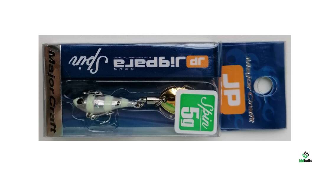 Купить тейл-спиннер Major Craft JIG PARA JPSPIN-5 №007 Zebra Glow по ...