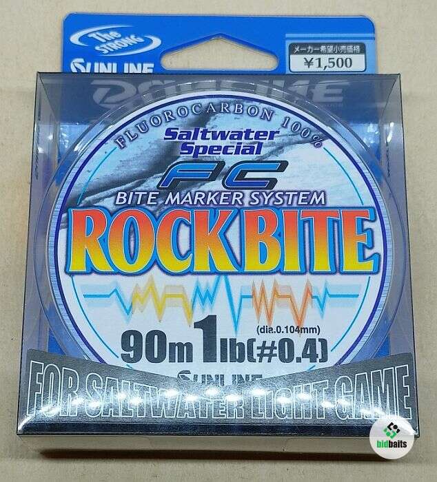 Купить Леска флюорокарбоновая Sunline FC Rock Bite HG 90m #0.4 1LB по ...