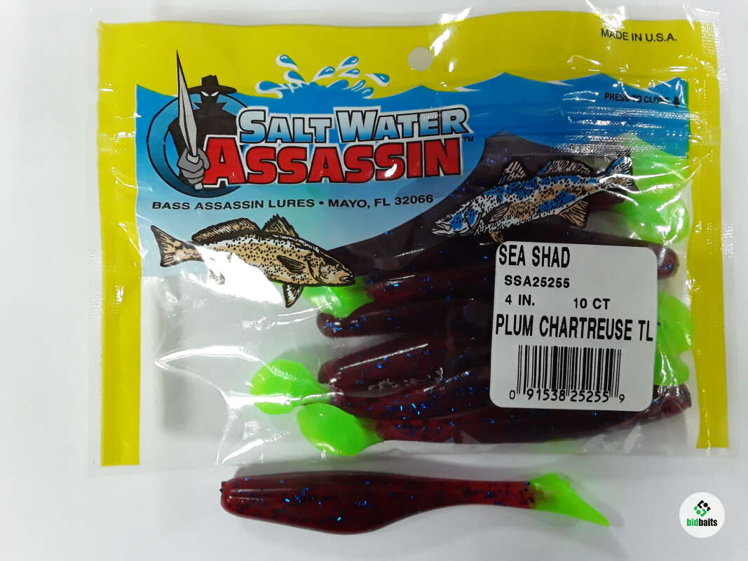 Купить BASS ASSASSIN SEA SHAD 4 #SSA 25255 по цене 690 руб.