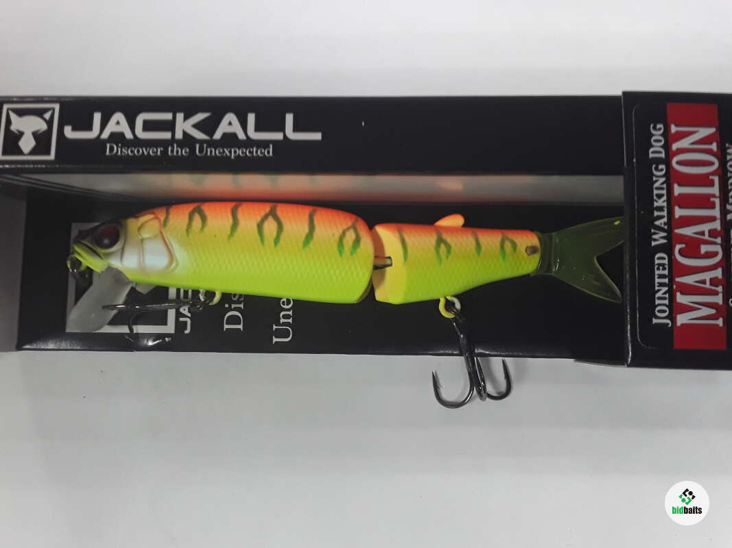 Купить Воблер Jackall Magallon 113mm 13.7g 0.5-1.0m Tropical Mat Tiger ...