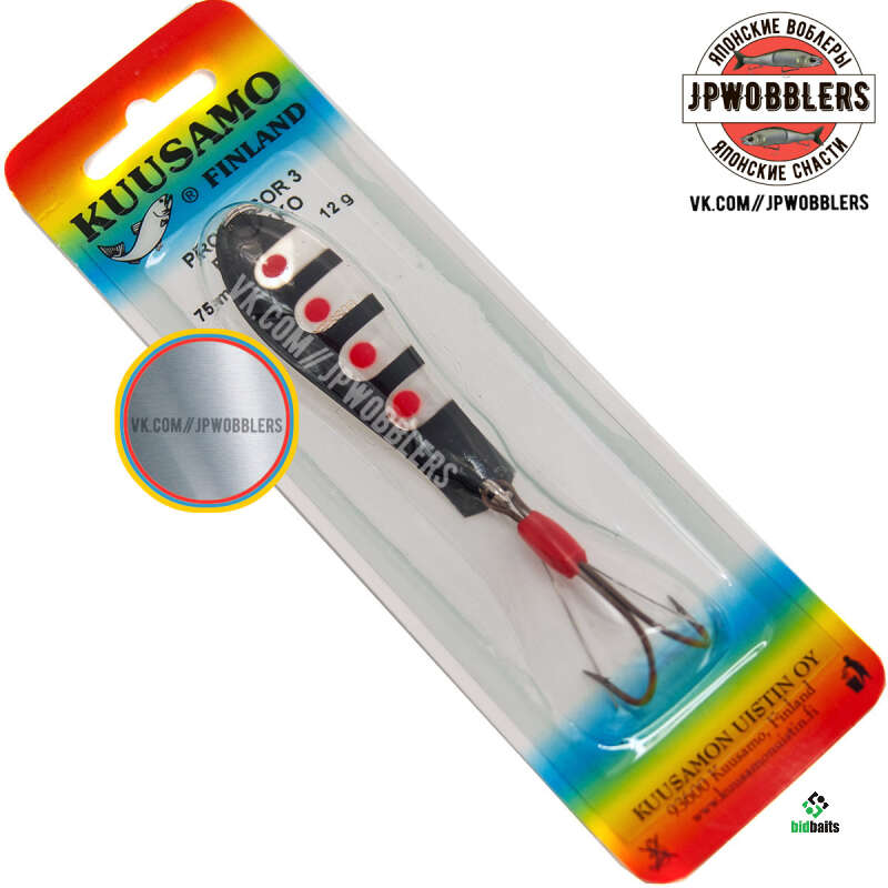 Купить KUUSAMO PROFESSOR 3 75/12 (незацепляйка) цвет BL/R/S-S по цене ...