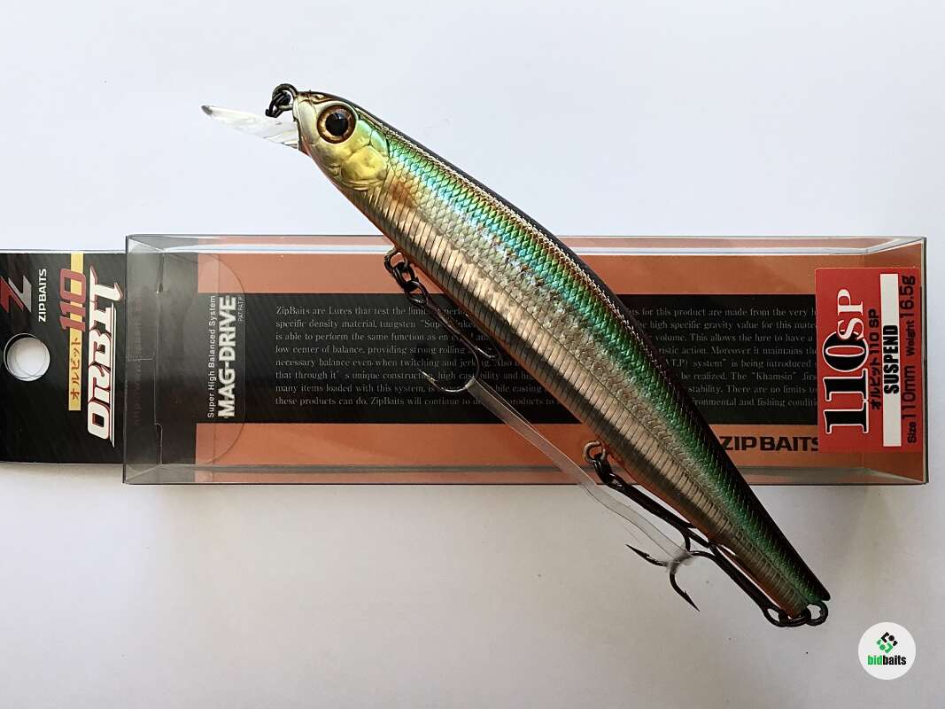 Купить ZipBaits Orbit 110SP цвет 2001 Silver Shine по цене 1600 руб.