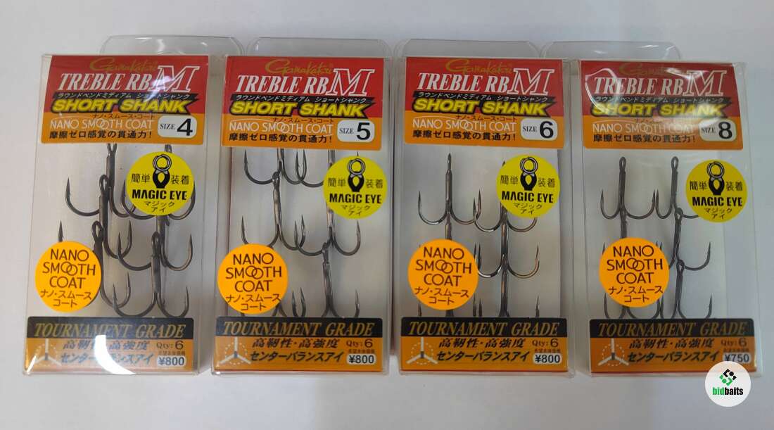 Купить Gamakatsu Treble Rb M (Short Shank) Nano Smooth Coat Hook - в наличии #5 по цене 700 руб.