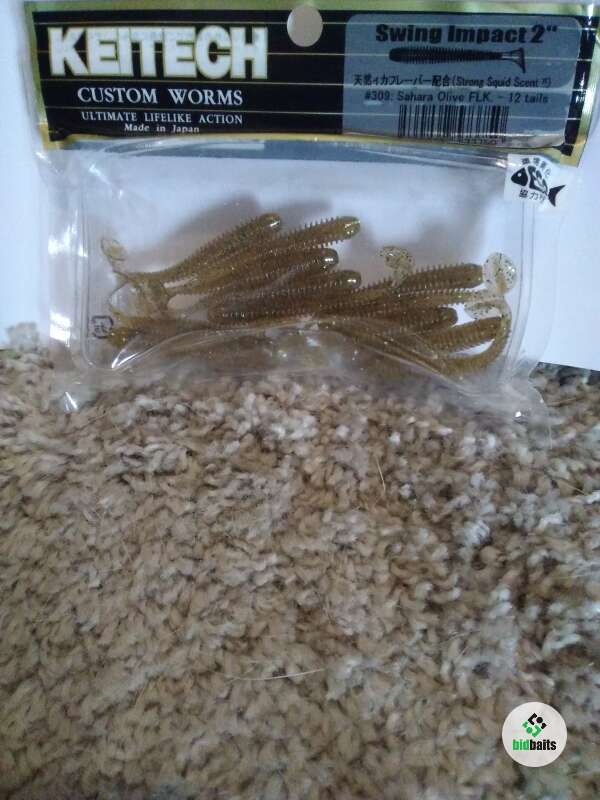 Купить Силиконовые приманки KEITECH CUSTOM WORMS SWING Impact 2 ...