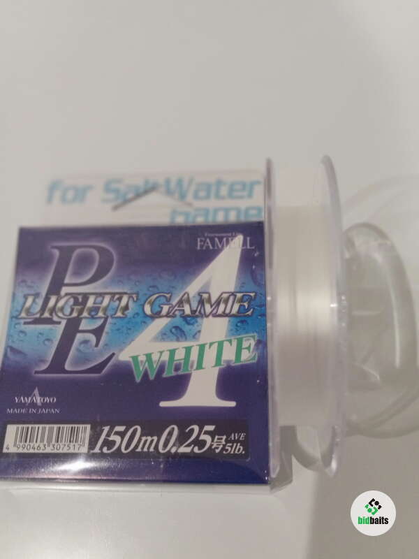 Купить Yamatoyo PE Light Game White # 0,25 по цене 1550 руб.