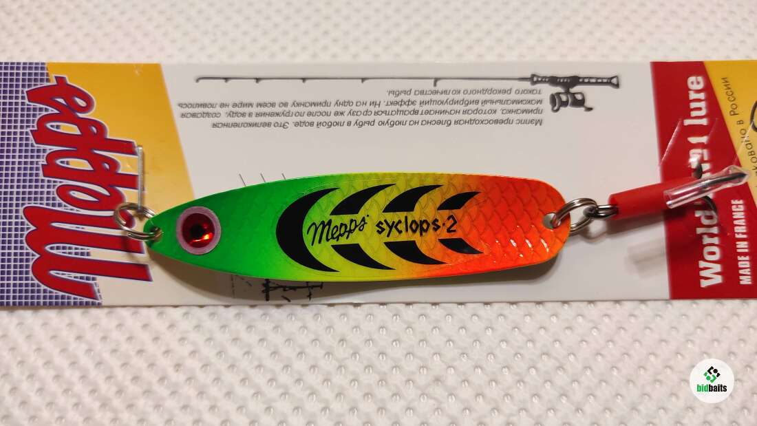 Купить Блесна колеблющаяся Mepps Syclops #2 (реплика) по цене 150 руб.