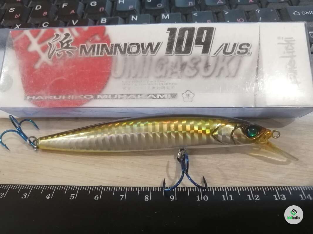 Купить Tsunekichi Hama Minnow 109 F/US 13,7g (морская серия, в пресной ...
