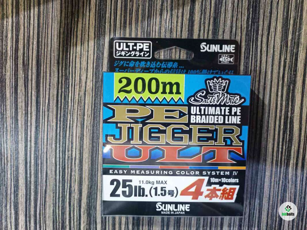 Купить Шнур плетеный Sunline SaltiMate PE JIGGER ULT 200M/1.5PE/ 11 kg ...