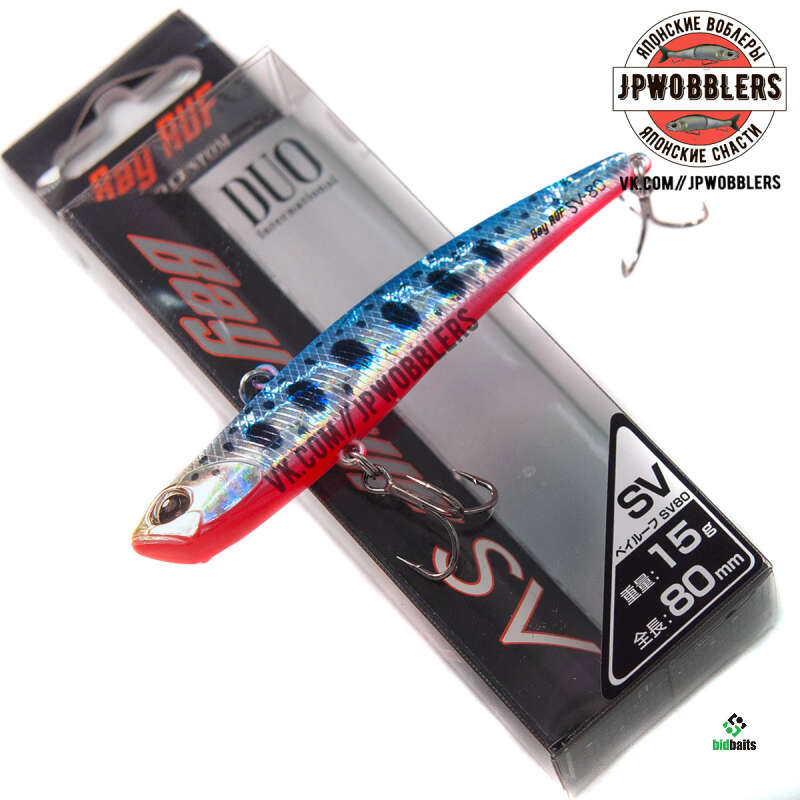 Купить DUO BAY RUF SV-80 15g цвет ADA4028 BLUE BACK YAMAME RB со скидкой по цене 1130 руб.