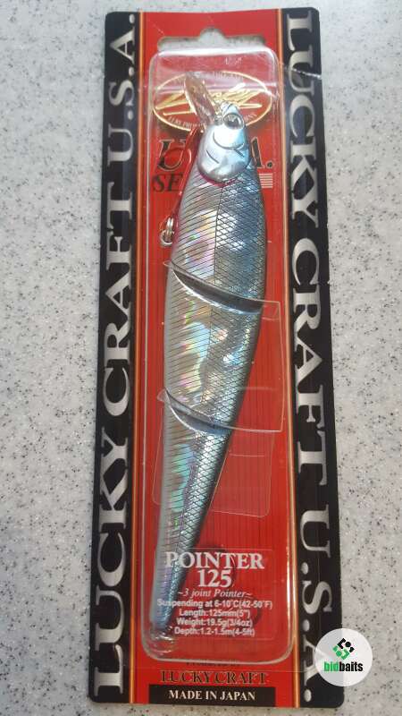 Купить Воблер Lucky Craft Pointer 125-100 Bloody Aurora Black по цене ...