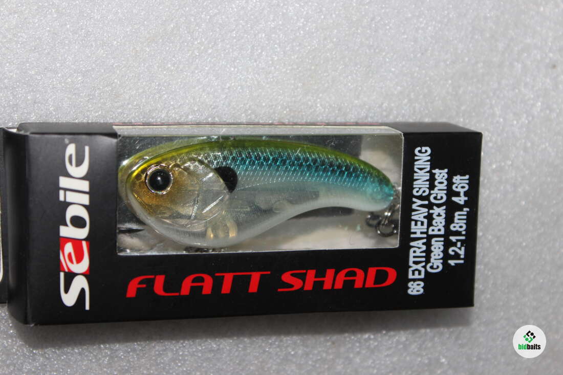 Купить Sebile Flatt Shad 66 XH (цвет Green Back Ghost) по цене 990 руб.