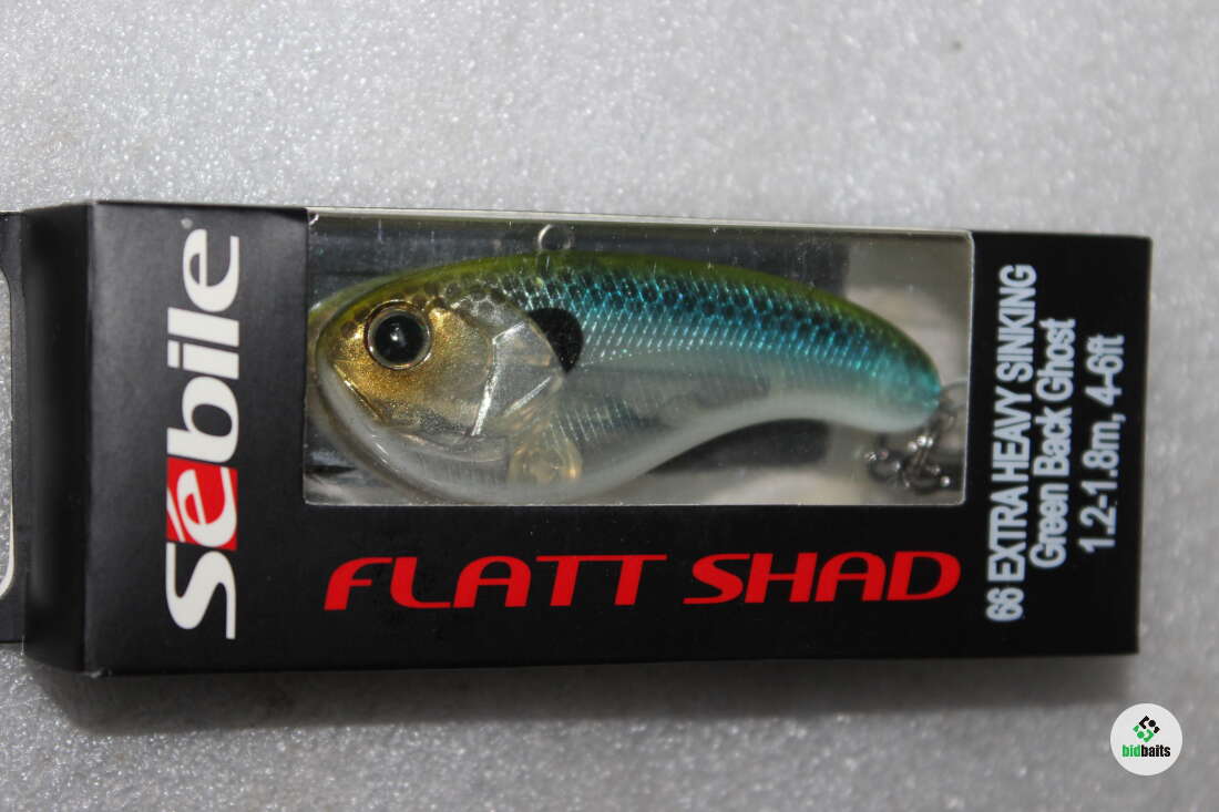 Купить Sebile Flatt Shad 66 XH (цвет Green Back Ghost) по цене 990 руб.