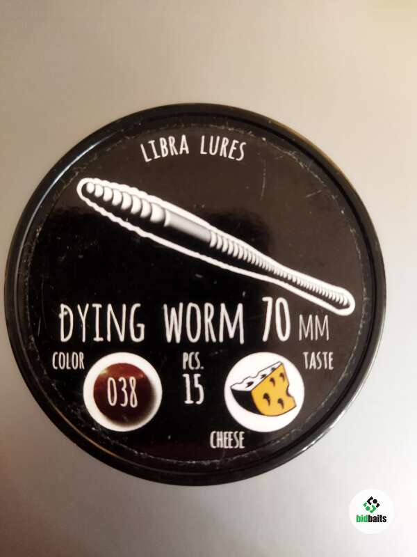 Купить Libra lures dying worm 70mm #038 со скидкой по цене 600 руб.