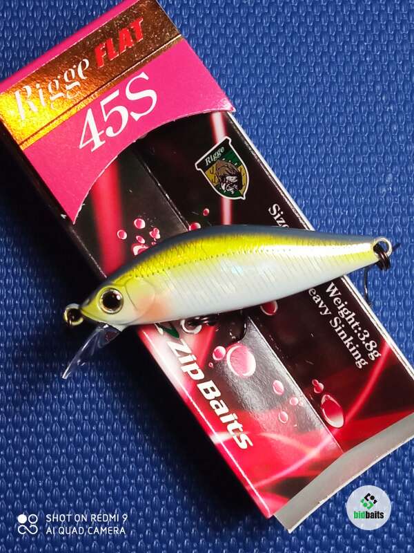 Купить Zipbaits Rigge Flat S-Line 45S по цене 2000 руб.