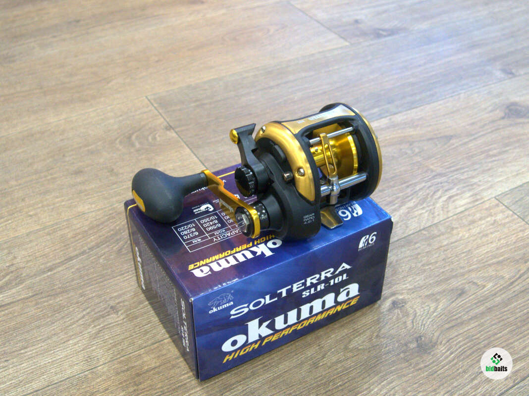 Купить Катушка мультипликаторная Okuma Solterra SLR-10L по цене 7600 руб.