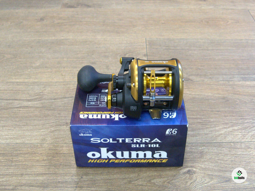 Купить Катушка мультипликаторная Okuma Solterra SLR-10L по цене 7600 руб.
