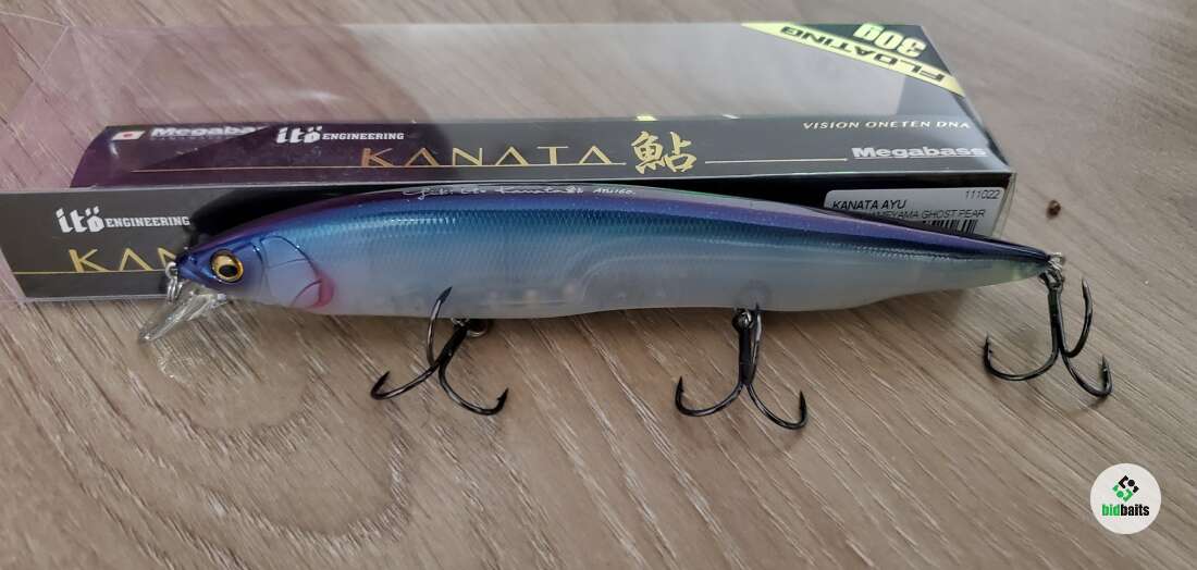 Купить Воблер Megabass Kanata, 30 гр цв. Kameyama ghost pearl по цене 2100 руб.
