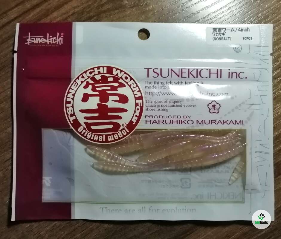 Купить Tsunekichi Worm 4" по цене 150 руб.