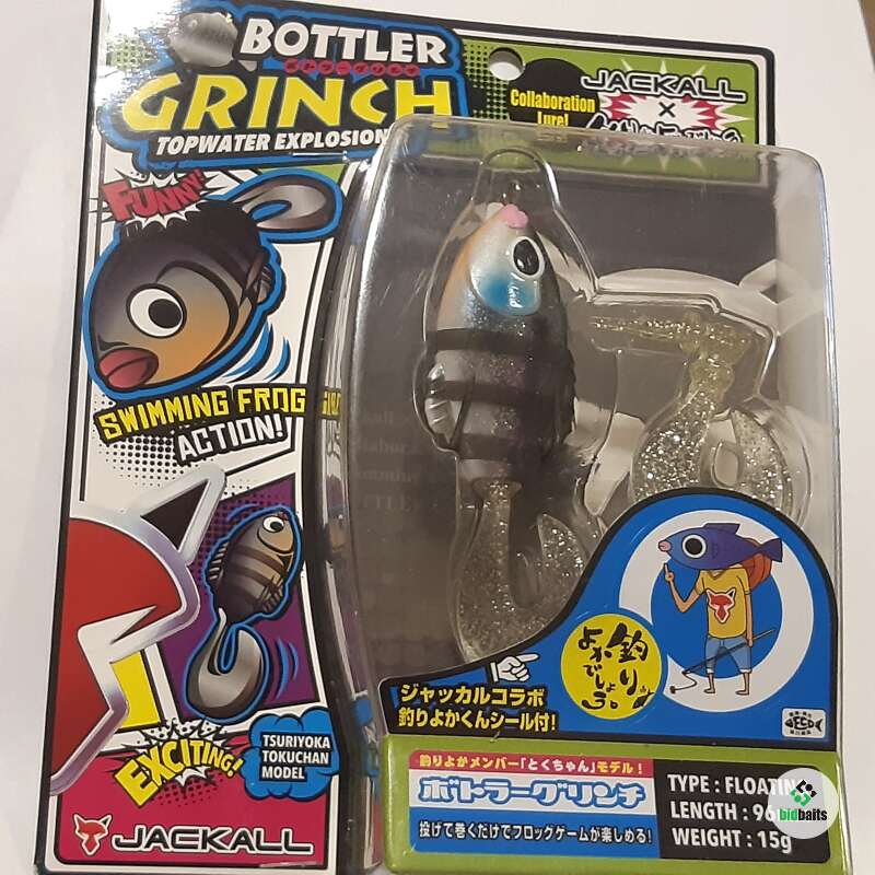 Купить Силиконовая незацепляйка Jackall Bottler Grinch по цене 1000 руб.