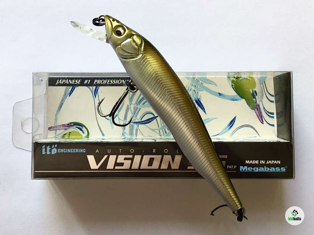 Купить Megabass Vision 95 Q-GO Slow Float 9,8g цвет AL Tenryu Ayu по ...