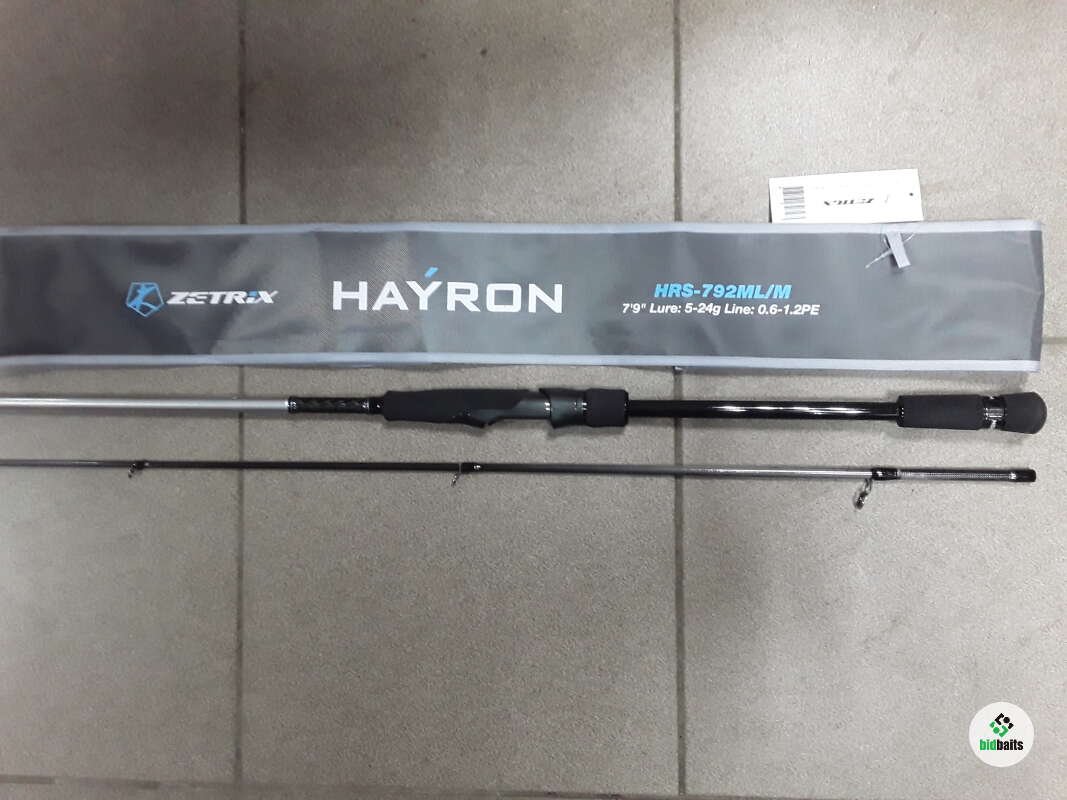 Купить Спиннинг Zetrix Hayron HRS-792ML/M 5-24g по цене 7350 руб.