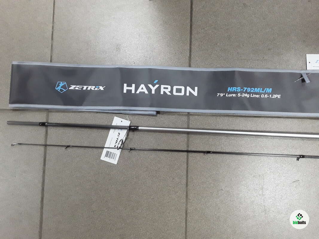 Купить Спиннинг Zetrix Hayron HRS-792ML/M 5-24g по цене 7350 руб.