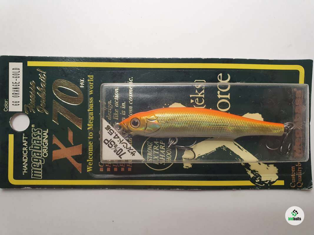 Купить Megabass X-70SP # ﻿GG Orange Gold по цене 990 руб.
