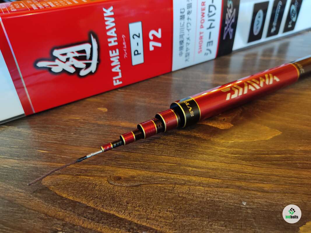 Купить Маховая удочка кейрю Daiwa Nobori Flame Hawk P2-72 по цене 36800 руб.