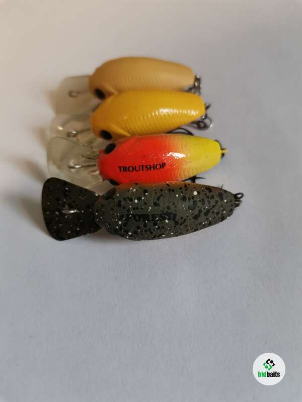 Купить Воблер бу Lucky Craft Deep Cra-Pea FOREST TROUTSHOP НАБОР ...