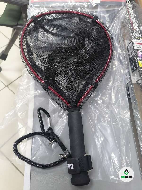 Купить Подсак рыболовный Cross Factor Light Game Rubber Net DX AFV003 MEBARING/AJING по цене ...