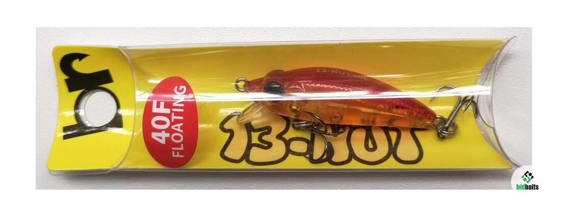 Купить воблер BREADEN 13-Nut 40F # 10 Amber по цене 900 руб.
