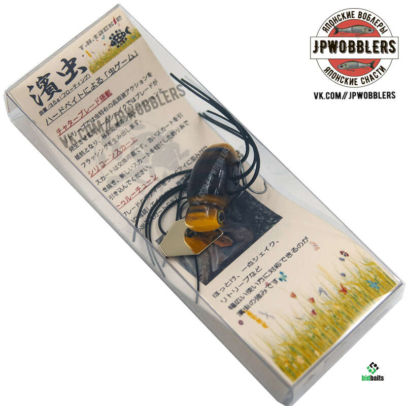 Купить TH Tackle HAMA MUSHI Top Water Bug 30mm 3.5g цвет F-3 (LIMITED ...