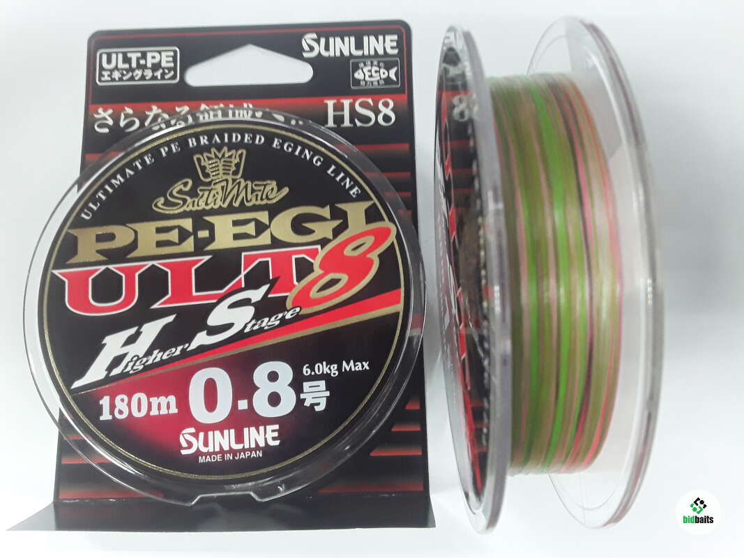 Купить Шнур Sunline SaltiMate PE EGI ULT HS8 180m #0.8 6.0kg мультиколор по цене 5300 руб.