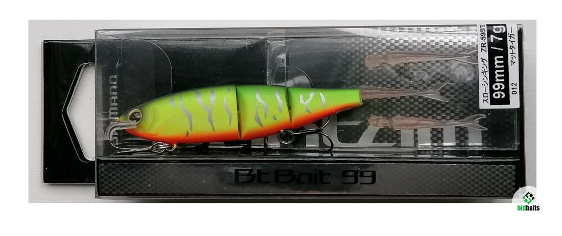 Купить воблер SHIMANO ZR-599T Bantam Bt Bait 99SS #012 Matte Tiger по цене 2200 руб.