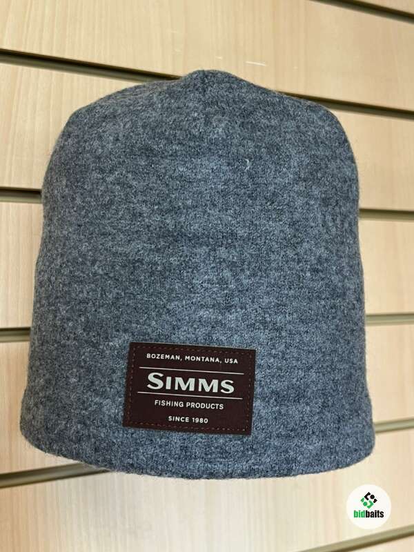 Купить Шапка Simms Hayward Wool Beanie Gunmetal по цене 6010 руб.