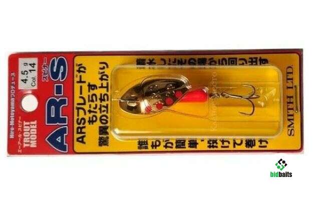 Купить Smith AR Spinner Trout Model 4,5гр. цвет 14 со скидкой по цене ...