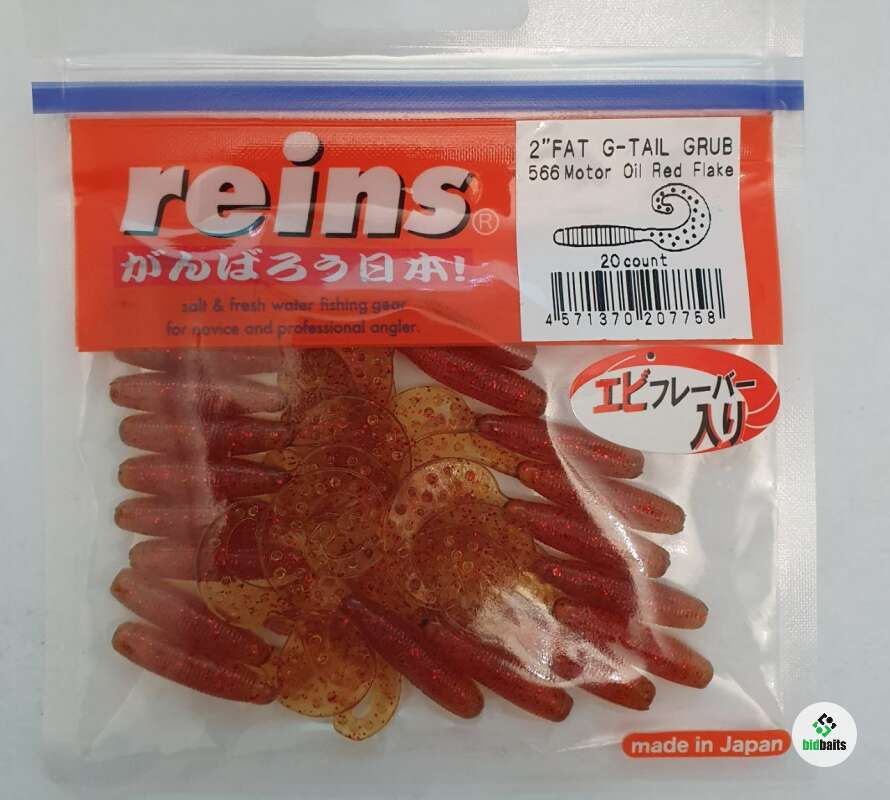 Купить Reins 2 FAT G-TAIL Grub #566 по цене 490 руб.