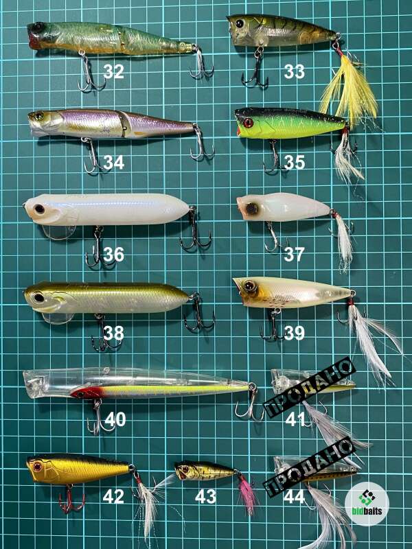 Купить Воблеры Jackall, Ecogear, Lucky John, EverGreen по цене 300 руб.