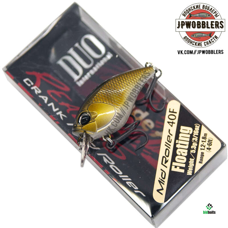 Купить DUO REALIS CRANK MID ROLLER 40F 5.3g цвет CCC3358 AYU по цене ...