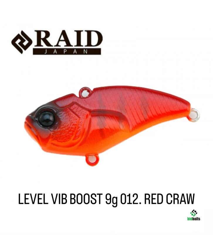 Купить Воблер RAID LEVEL VIB BOOST (9g. 46mm.) 012 RED CRAW по цене 1290 руб.