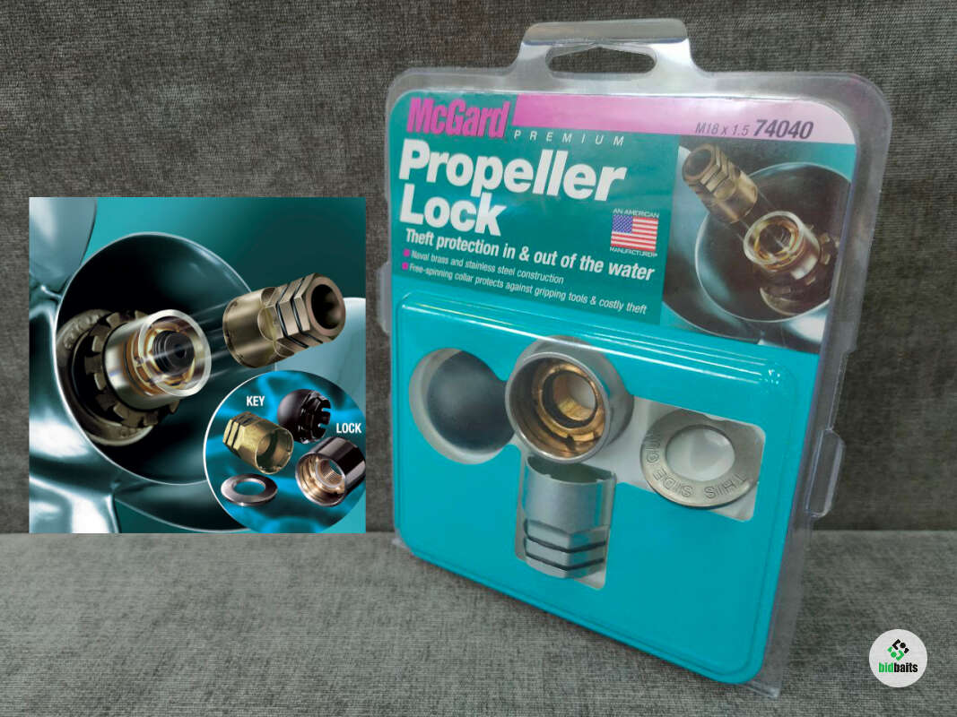 Купить Гайка-секретка для гребного винта мотора набор McGard Propeller Lock M18x1,5 74040 по ...