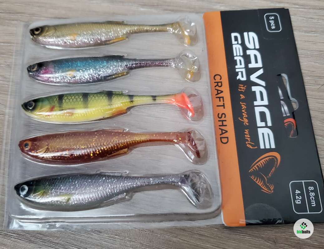 Купить Приманка Savage Gear Craft Shad 8.8см 4.2гр Mix уп.5шт со скидкой по цене 440 руб.