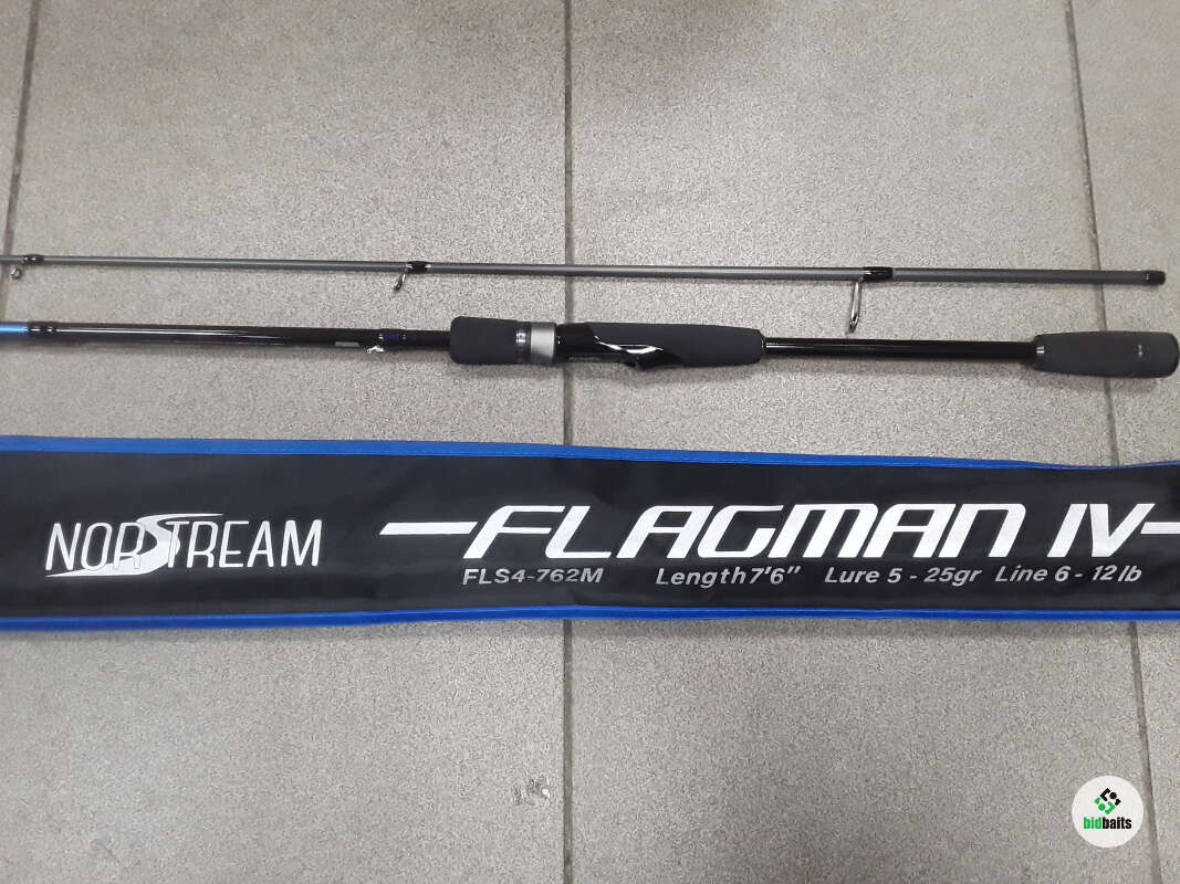 Купить Спиннинг NORSTREAM Flagman 4 762M 5-25gr по цене 4600 руб.