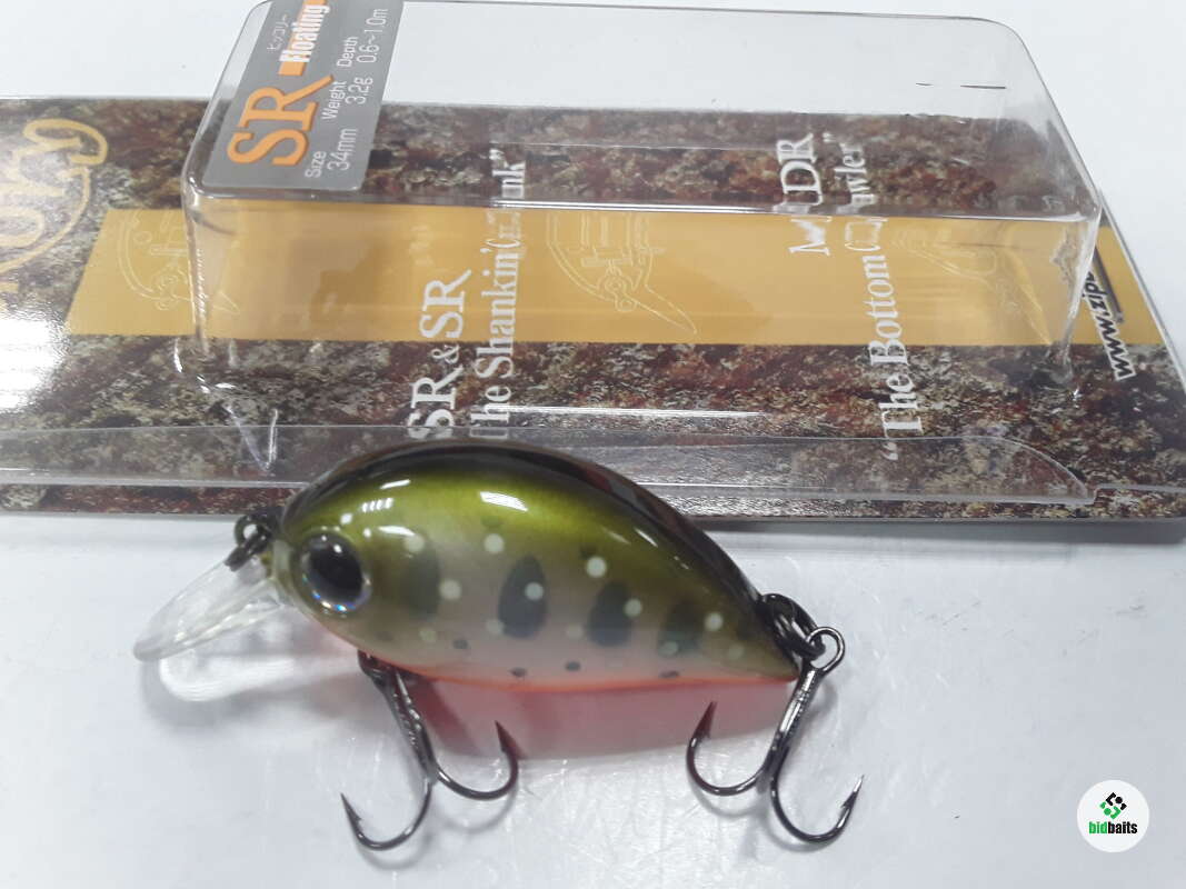 Купить Воблер ZipBAITS Hickory SR 3.2g 3.4см (0.6-1.0м) плавающий #126 ...