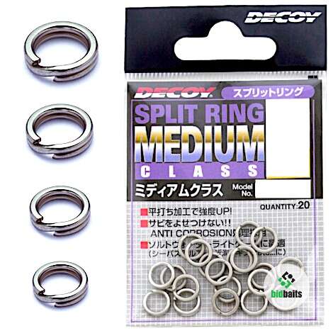 Купить Заводные кольца Decoy R-4 Split Ring Light Class Silver #3 по цене 230 руб.
